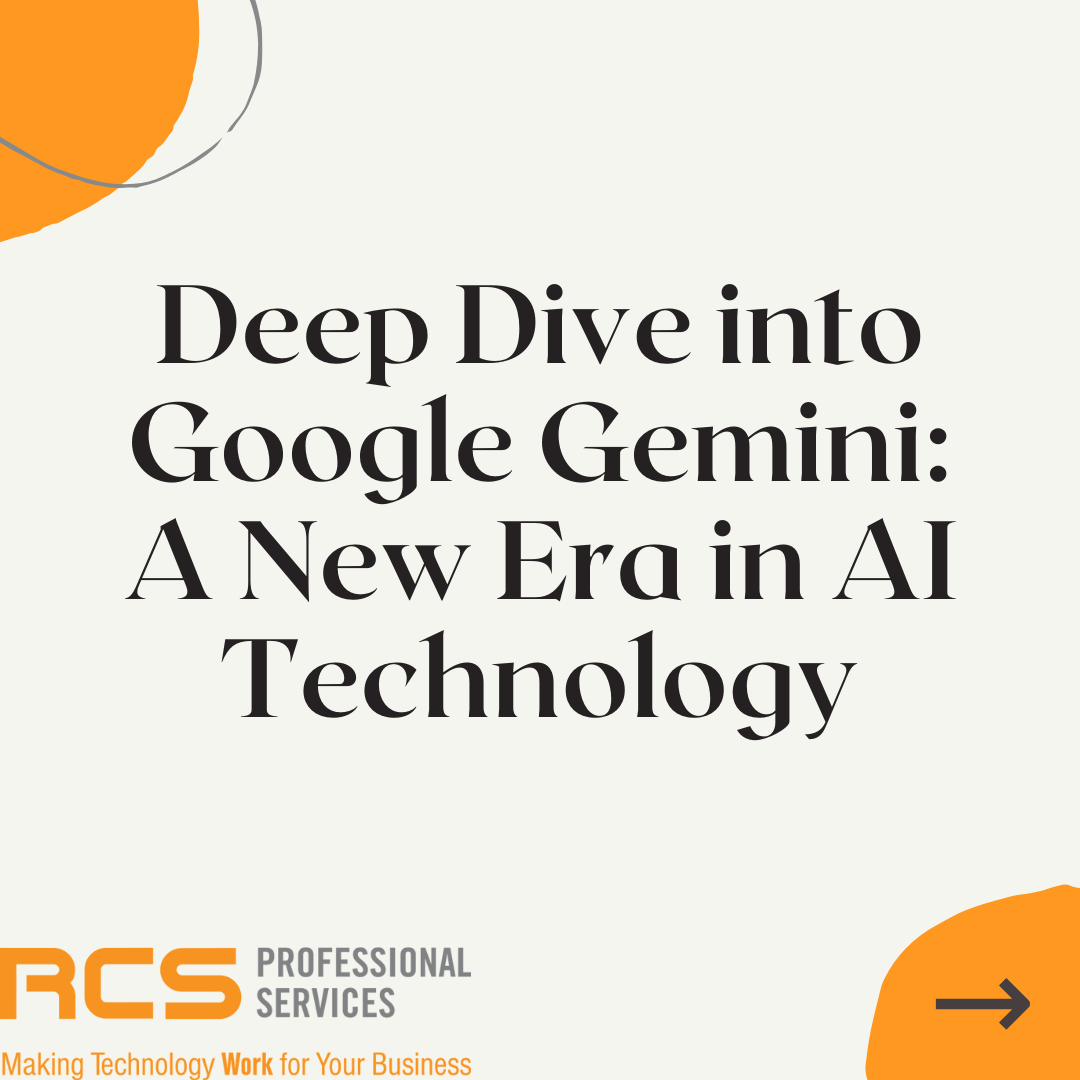 Deep Dive into Google Gemini: A New Era in AI Technology