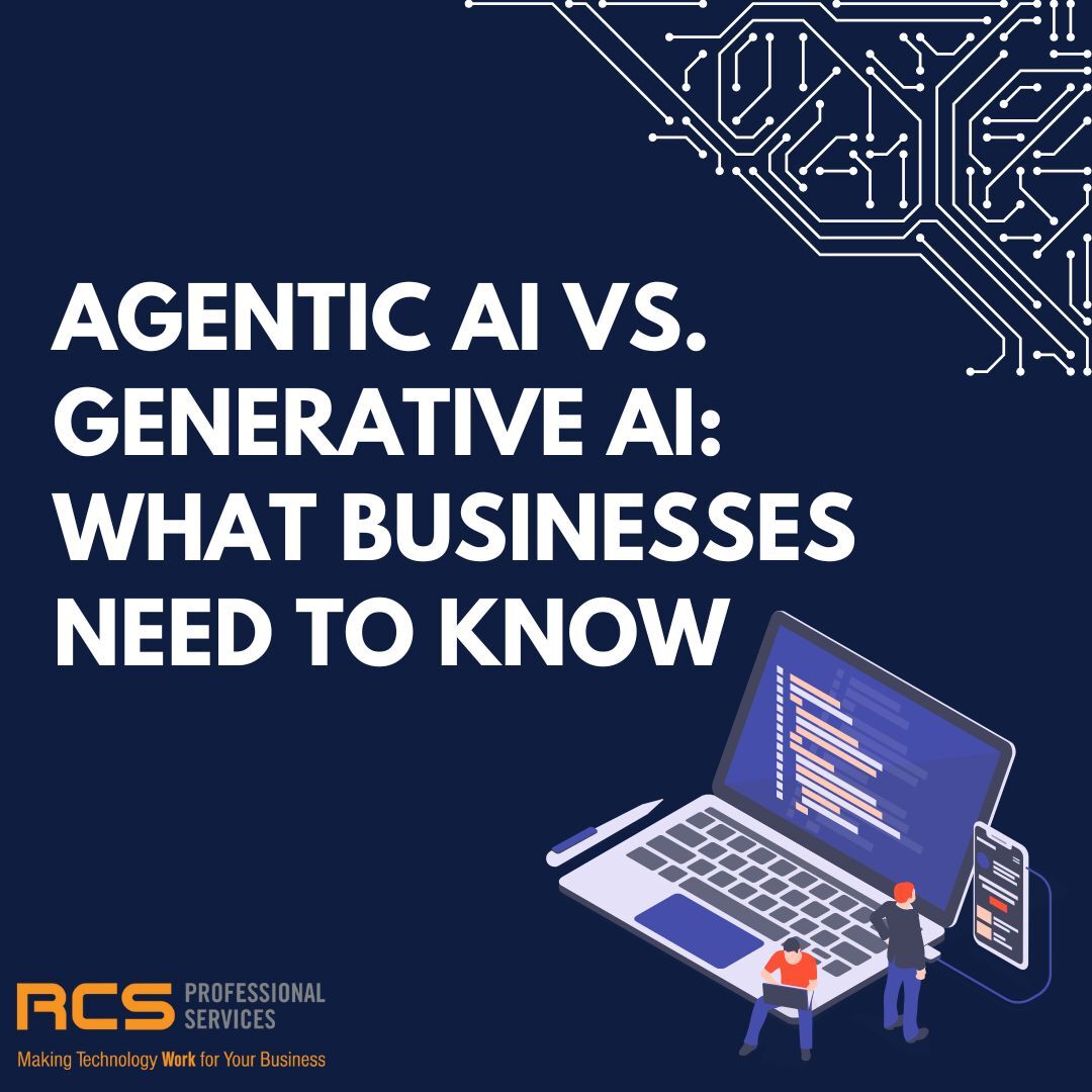 Agentic AI vs. Generative AI: What Businesses Need to Know - Managed IT ...